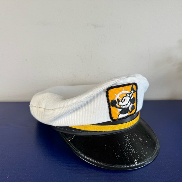 Disney | Other | Vintage Disney Steamboat Willie Mickey Mouse Captain ...